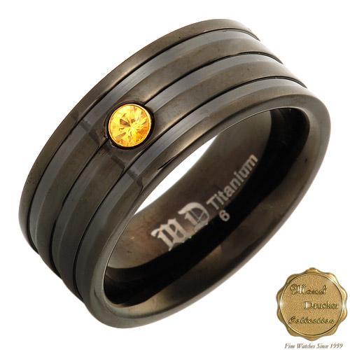 MARCEL DRUCKER Terrific Brand New Ring With Treated Sapphire in ...