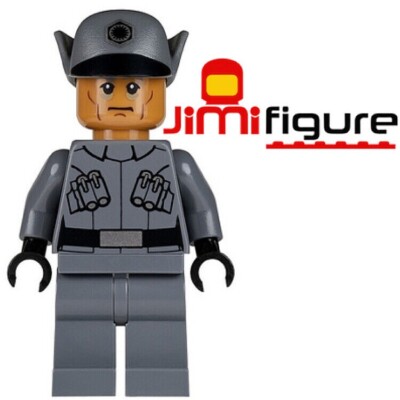 NEW LEGO Minifigure First Order Officer Lieutenant Captain Star Wars ...