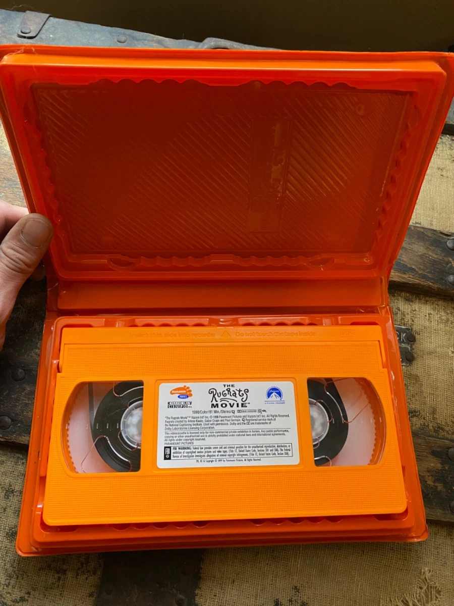 Nickelodeon's Orange VHS Tapes 90s Nickelodeon Rugrats VHS, 54% OFF
