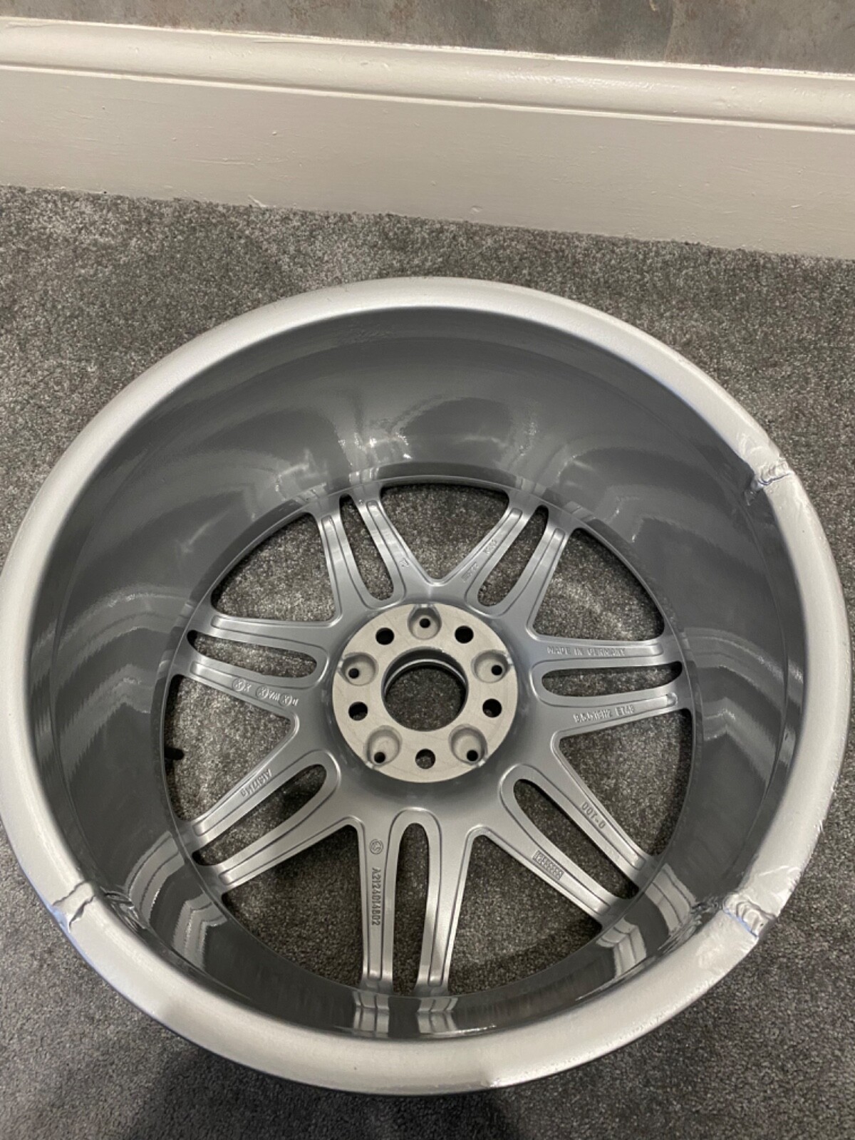 Genuine Mercedes E Class AMG 19” REAR 9.5J alloy wheel A2124014602 ...