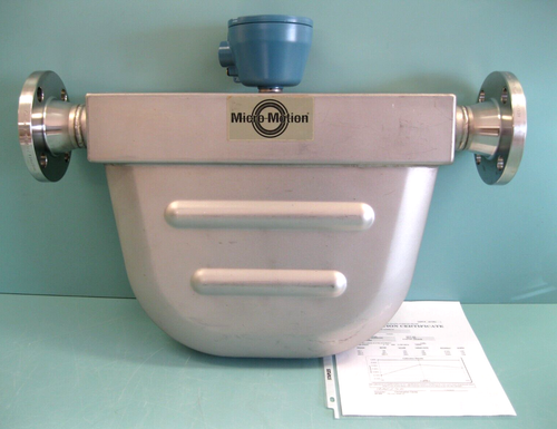 2" 150# Micro Motion R200 Mass Flow Sensor 700 Core Processor ...