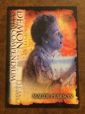 Maude Pearson 79 Angel Season 1 Buffy The Vampire Slayer Trading Card ...