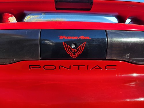 Rear Bumper Letters For 1993-2002 Bumper 93-02 Firebird Trans am set | eBay