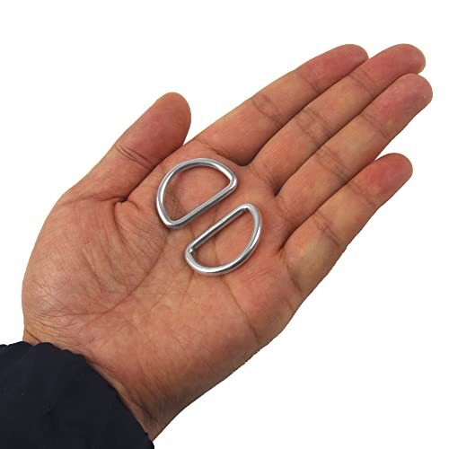 Stainless Steel Welded Heavy D-Rings for Hand DIY Accessories Bags 30Pcs 1inch 721618132999| eBay