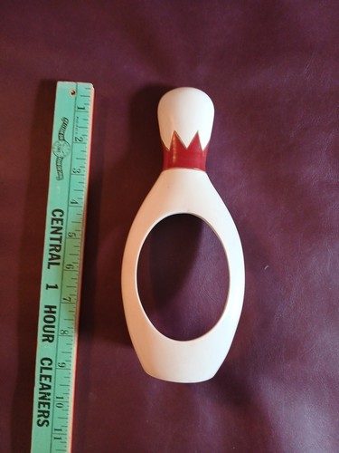 Vintage Kingpin Crown Brunswick Bowling Pin Mod? Frame Decor Trophy 8.5 ...