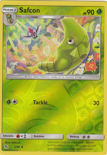 Pokemon 2/68 - Safcon - Verborgenes Schicksal - Reverse Holo | eBay