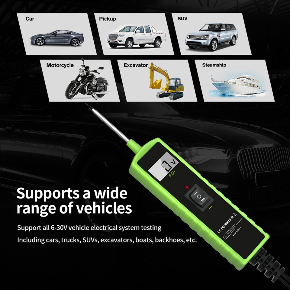 Original P60 Car Power Probe Electrical Circuit Tester Multi-meter ...