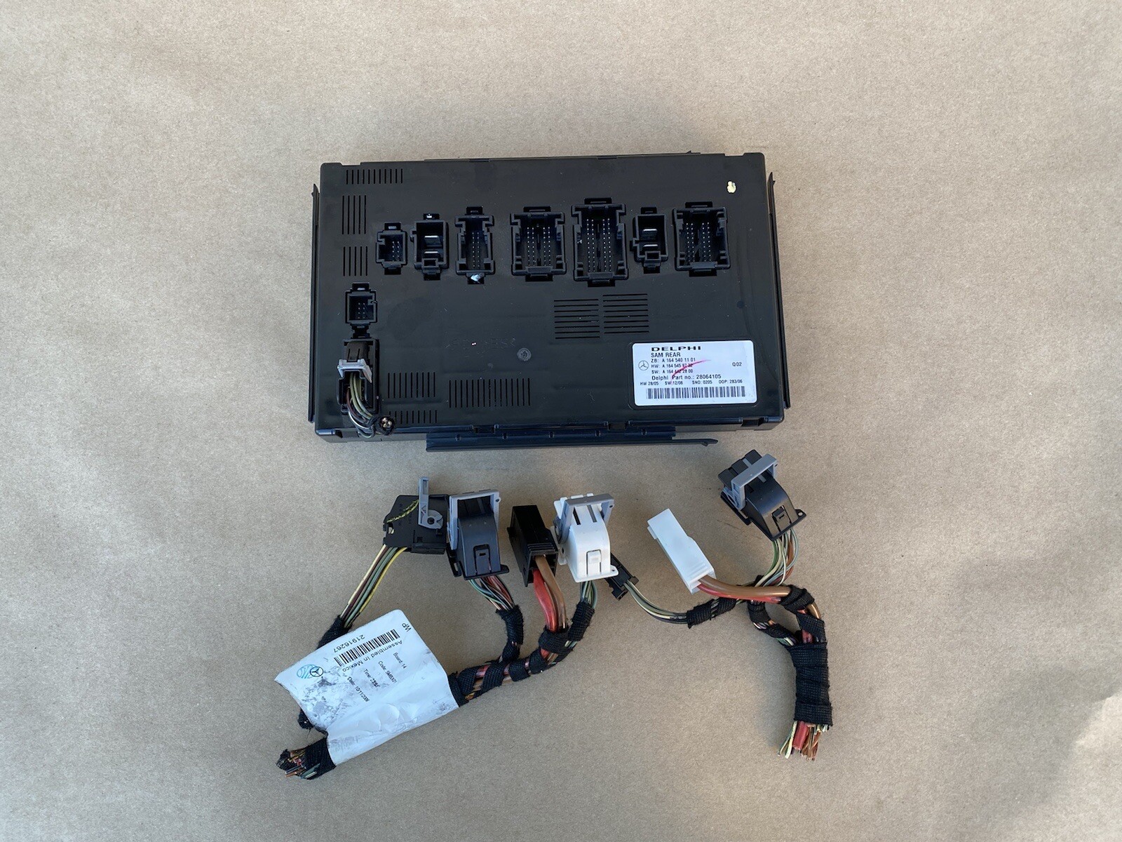 06-12 Mercedes W164 W251 R ML GL Rear SAM Signal Acquisition Module ...