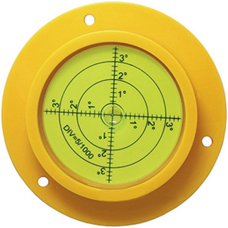 Round Bubble Level, 90X17mm High Precision Circular Spirit Level with ...
