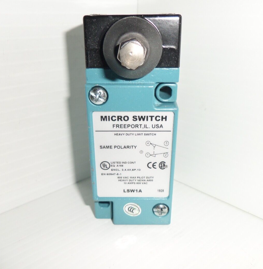 Honeywell+Microswitch+LSW1A+Limit+Switch+Actuator+Plunger+10a+600vac ...