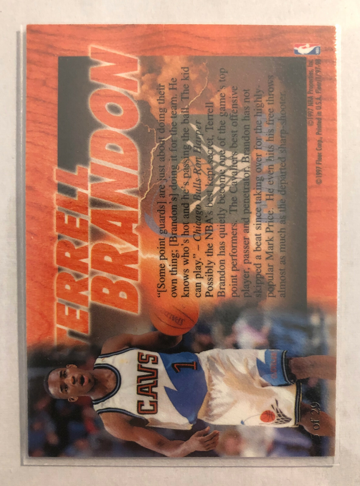 1997-98 Fleer - Hardwood Leader #5 Terrell Brandon for sale online | eBay