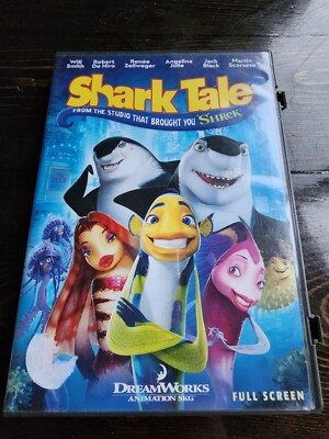 Shark Tale DVD Full Frame Will Smith Robert De Niro Renee Zellweger | eBay