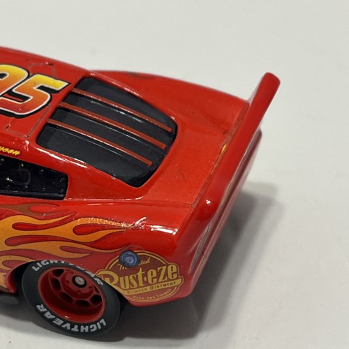 DISNEY PIXAR Cars Diecast Red #95 Lightning McQueen Rust-Eze Car | eBay