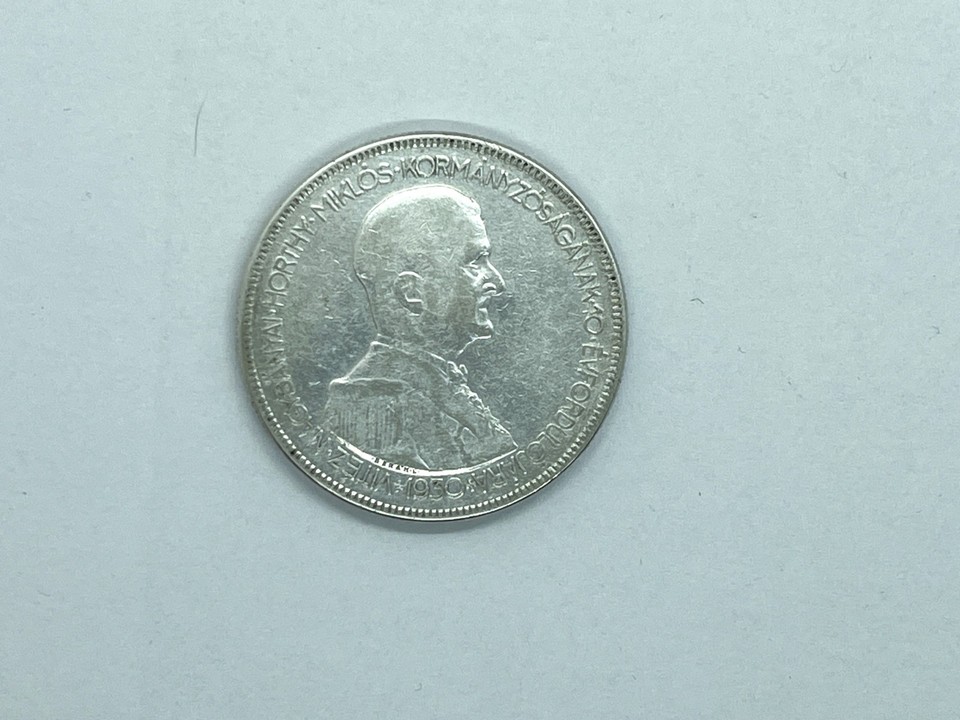5 pengő magyar érme 1930 Vitéz Nagybányai Horthy Miklós kormányzó | eBay