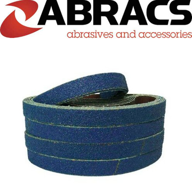 ABRACS - 457mm x 13mm Belt Power Finger File Sander Abrasive Sanding ...