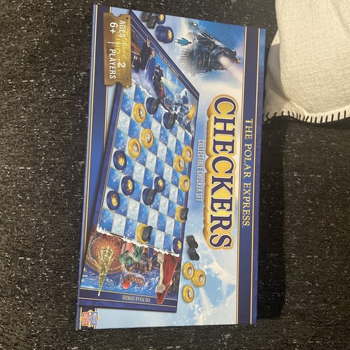 Masterpieces 41983 Polar Express Checkers Board Game*BRAND NEW SEALED ...