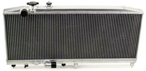 Hybrid Racing Full Size Bolt-In Aluminum Radiator for K-Swap EG K20 K24 ...