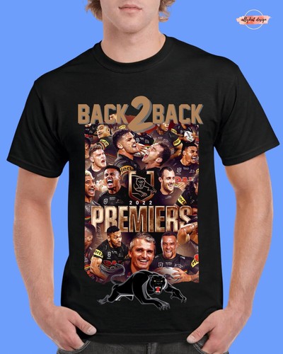 NRL “PANTHERS PREMIERS” CUSTOM DESIGN GRAPHIC PRINT TEE - SIZES S-3XL ...