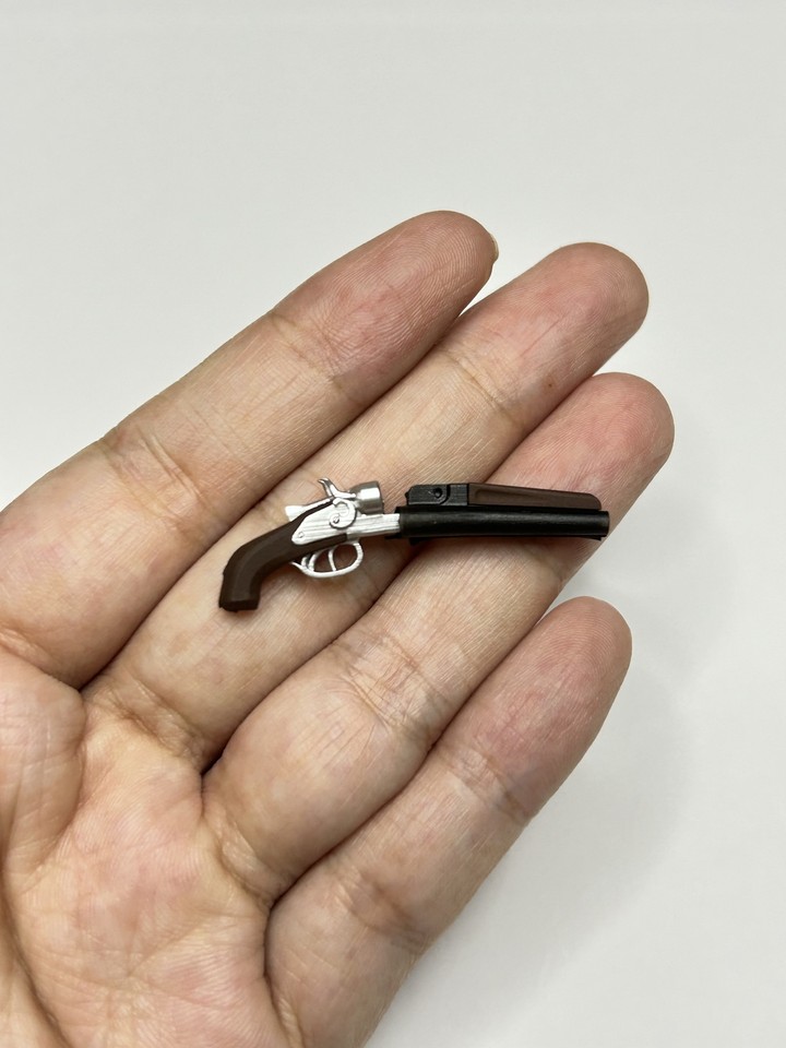 1/12 Scale Cowboys Hats&Guns 7Pcs Pistol Weapons for 6"Action Figure ...