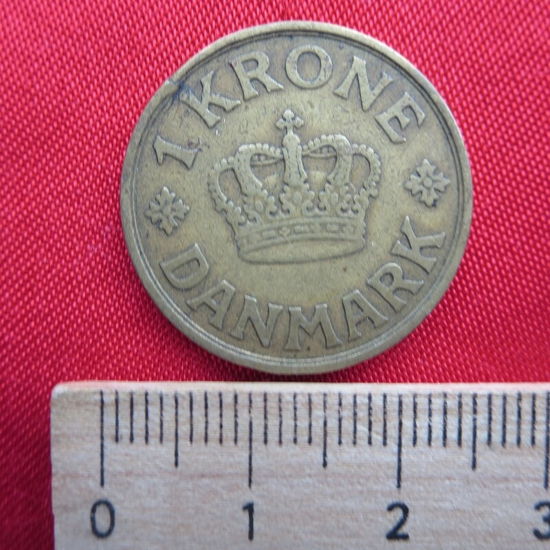 Dänemark - Denmark 1 Krone - Kroner 1925-1958 - verschiedene Jahrgänge ...