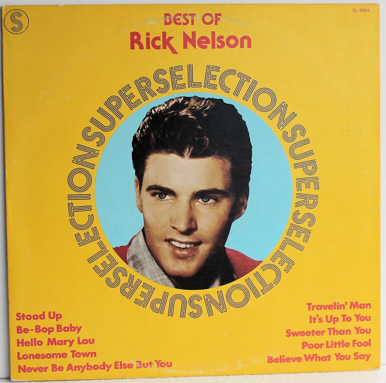 Rick Ricky Nelson RARE International Album BEST OF RICK Canada Sunset ...
