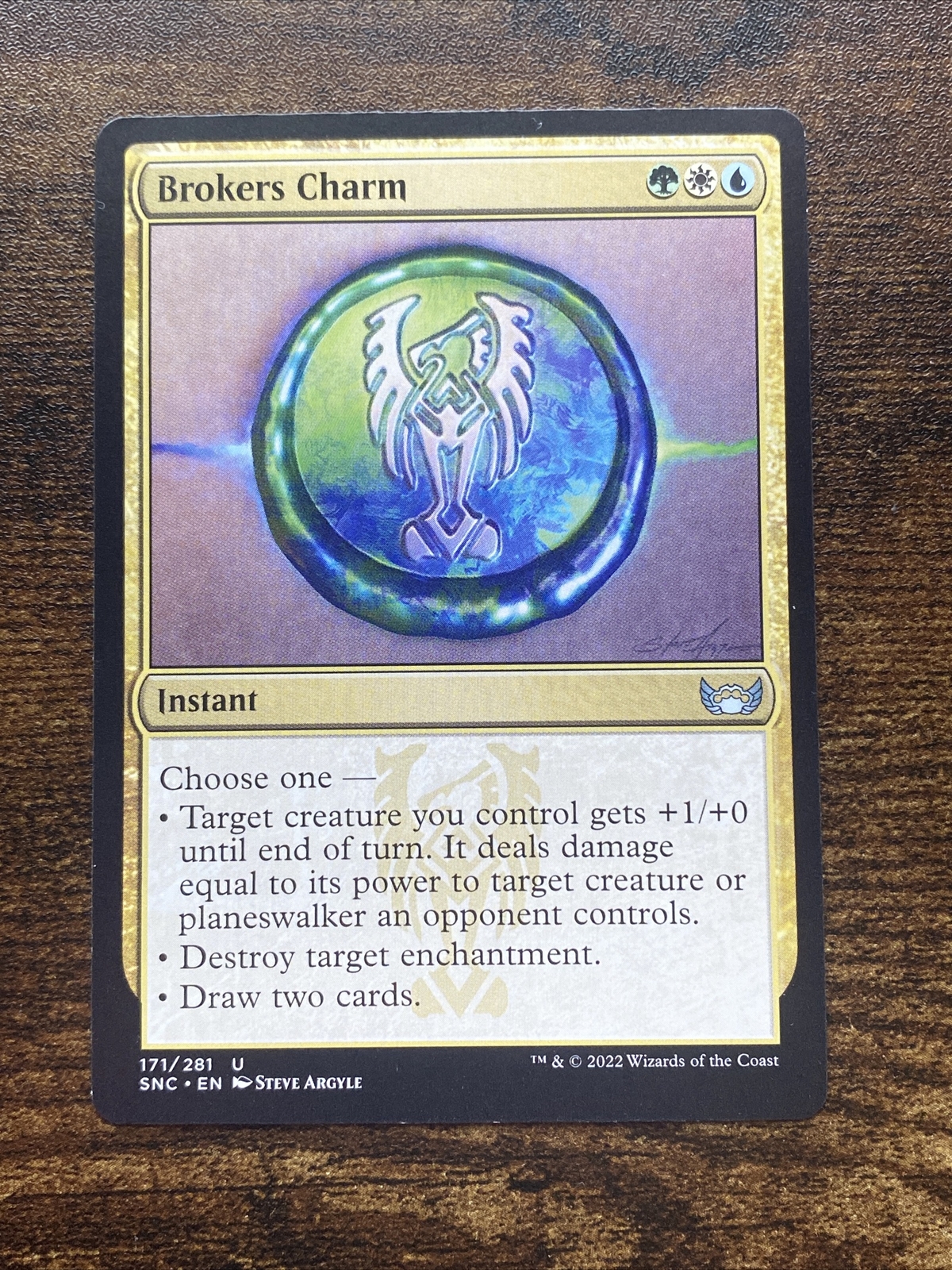 Brokers Charm 171/281 Streets of New Capenna MTG Magic The Gathering ...