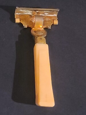 Vintage 1940's Eversharp Schick Injector Safety Razor - Bakelite Brass ...