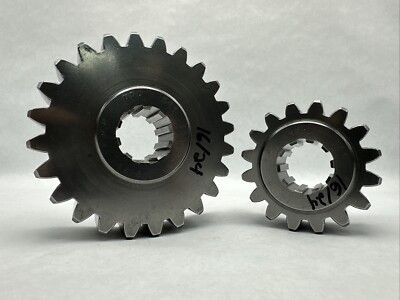 FRP Set 16/24 REM Polished Steel Quick Change Gear 10 Spline Winters ...