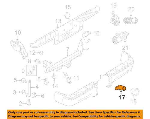 FORD OEM F-150 Parking Aid Backup Back Up Reverse Proximity-Sensor ...