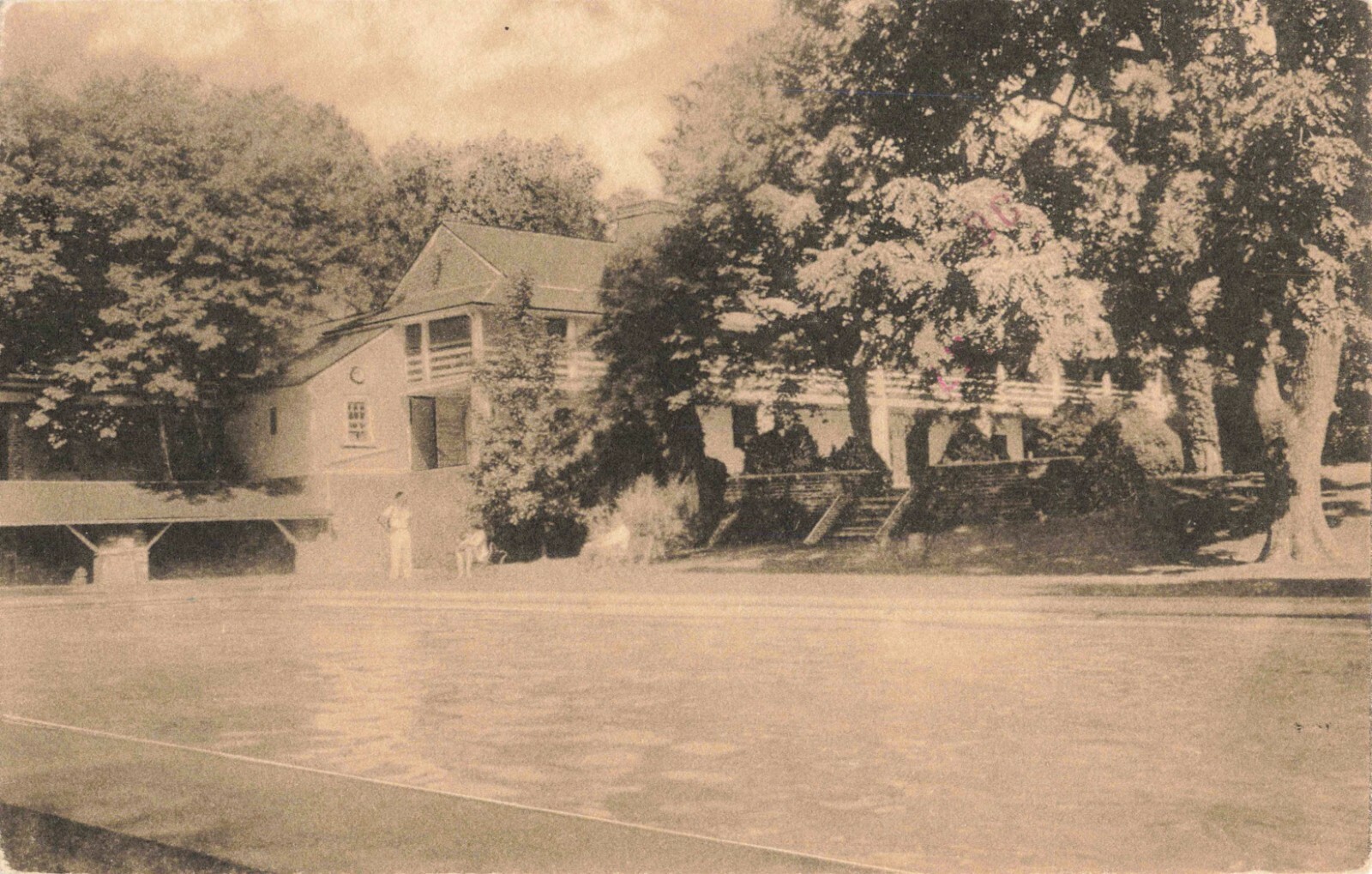 Postcard Old Quarters Farmington Country Club Charlottesville Virginia ...