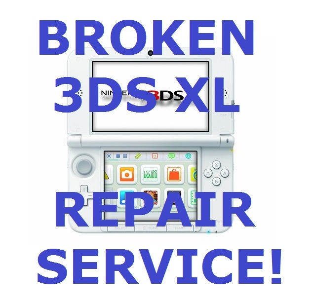 AS IS Broken Nintendo 3DS XL System Fix/Repair Service! | eBay