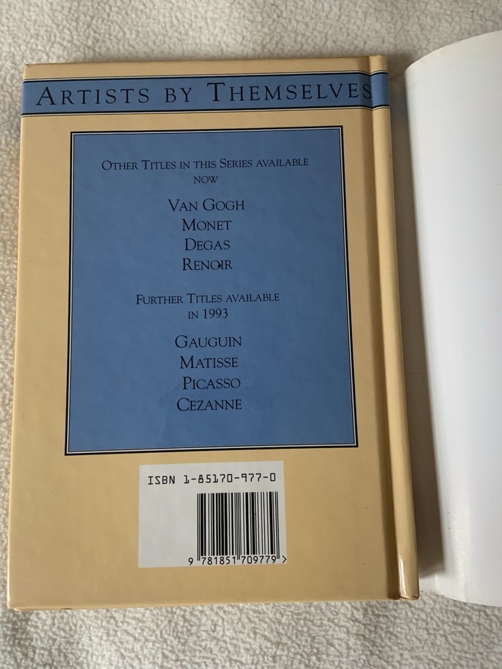 Artists By Themselves RENOIR By Rachel Barnes 1992 HC w/DJ - VERY GOOD ...