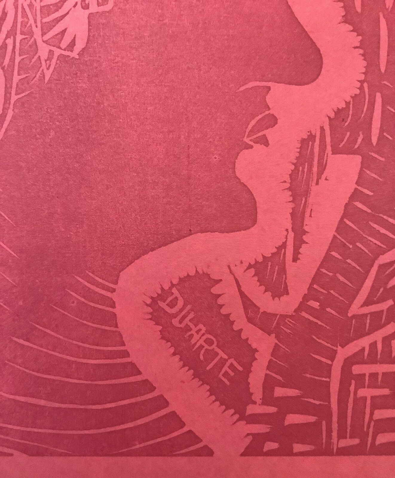 Cuban Art. Print by Benjamin Duarte. Untitled, ca 1962. Light cardboard ...