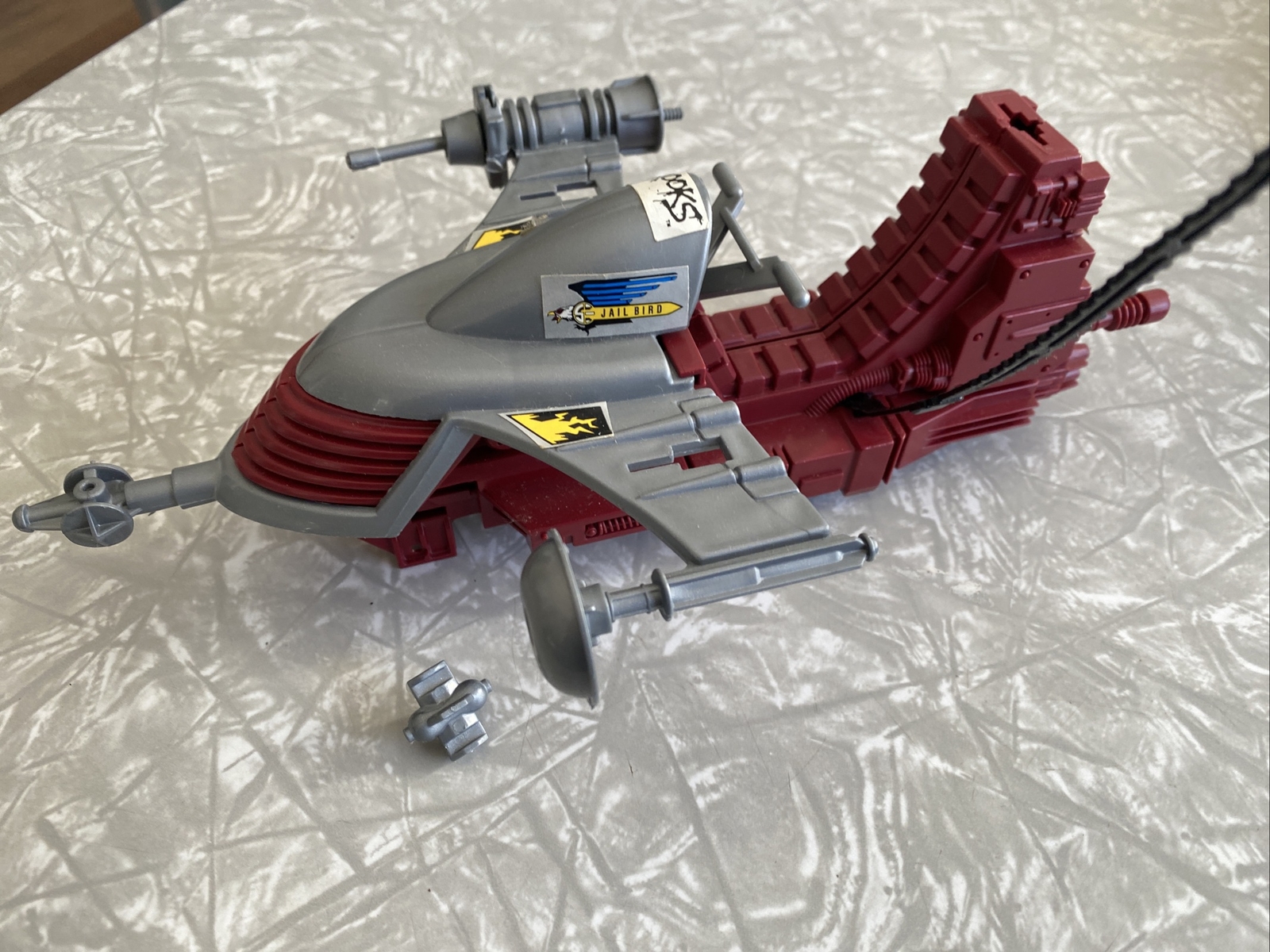 1988 Hasbro - Cops N Crooks -Jail Bird/Air Speeder - Action Figure ...