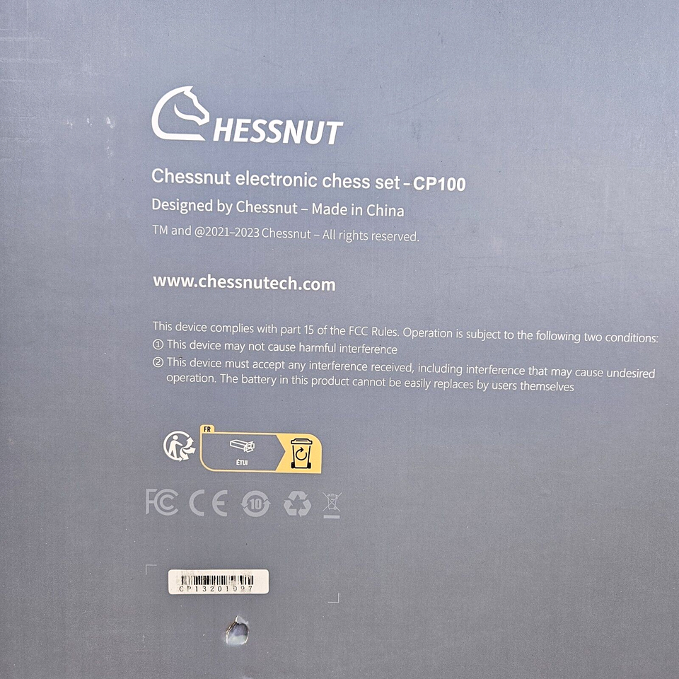 Chessnut Pro Electronic Chess Board Set,All Wood Full Chess Pieces ...