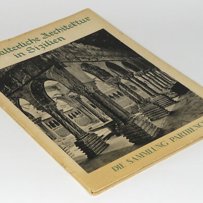 Sicily Palermo Medieval Architecture portfolio w/ 40 photo plates 1940 ...