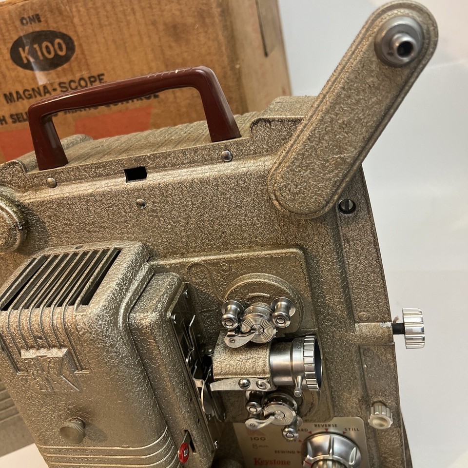 Vintage Keystone 8mm Automatic Movie Projector Model K-100 Tested ...