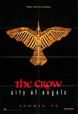 NEW The Crow 90s Movie Poster Print Canvas FREE SHIPPING Brandon Lee ...