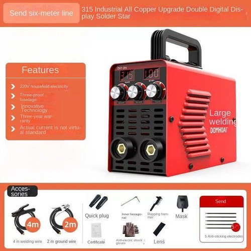 Home Electric Welder 220V Portable Micro Welding DC Dual Purpose ...