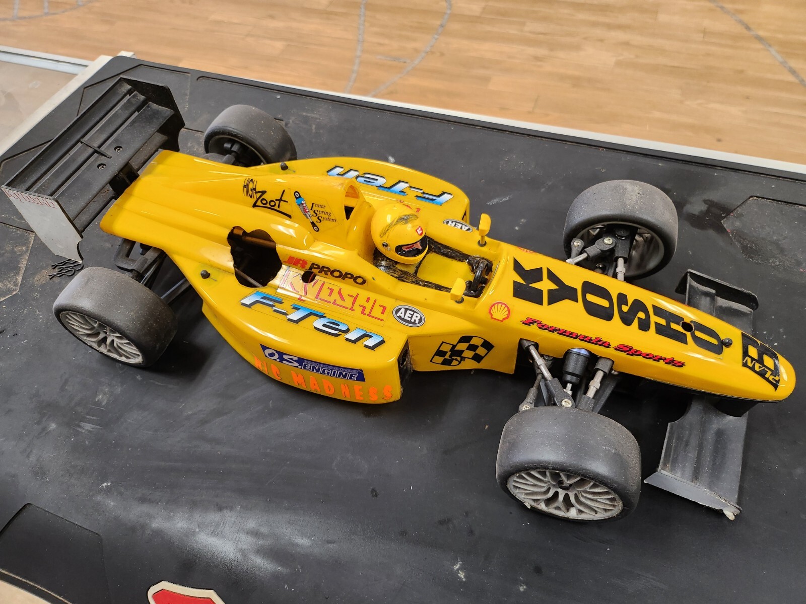 Kyosho 1/8th Scale Nitro Formula 1 F-Ten GP. 1990's | eBay