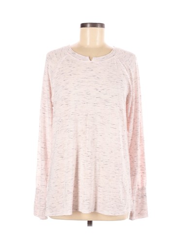 Spring & Mercer Women Pink Long Sleeve T-Shirt M | eBay