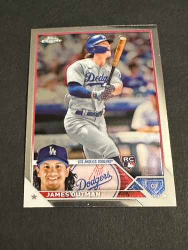 2023 Topps Chrome James Outman RC #81 - Dodgers -FREE SHIPPING | eBay