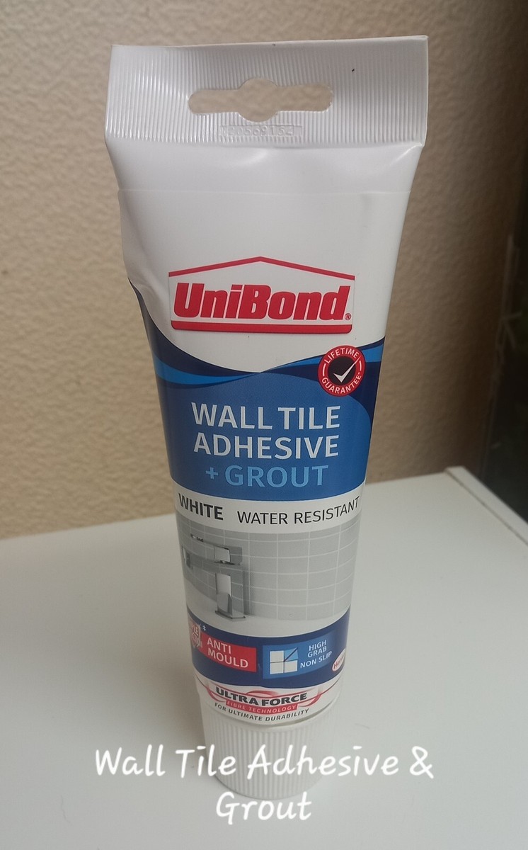 Unibond Wall Tile Adhesive Grout With Antimould UniBond Kitchen