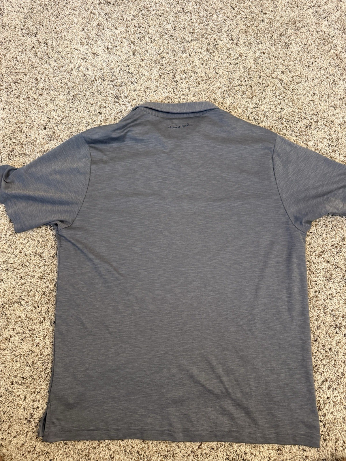 Travis Mathew Men’s XL Golf Performance Polo Grey And Black Lot Of Two ...