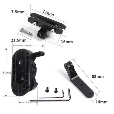 High Position Mount for Garmin Varia RCT715 Adjustable Saddle Light ...