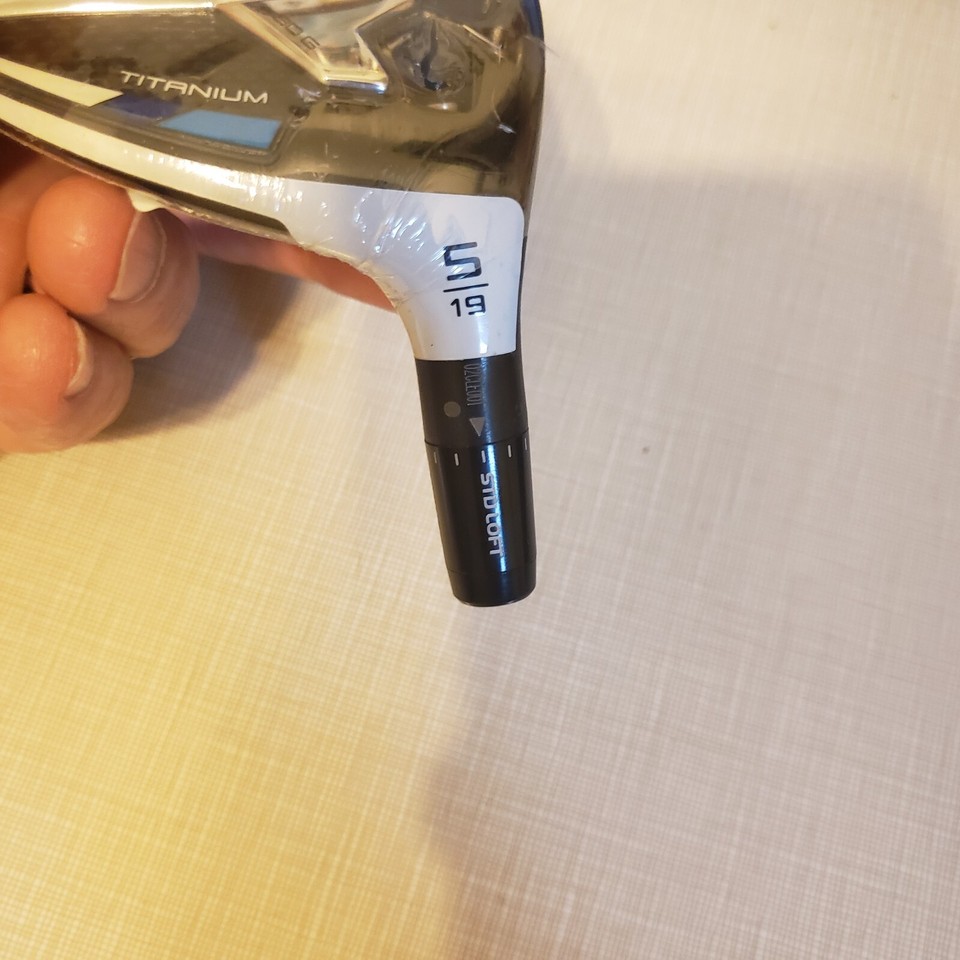 TaylorMade SIM Ti PGA "SMALL" 5/19° 5 wood TOUR ISSUE 02CLE00T HOT CT ...