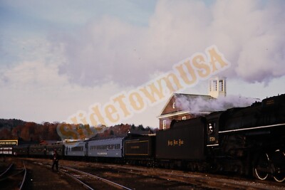 Vtg 1974 Train Slide 759 Nickel Plate Road Steam Engine X3L067 | eBay