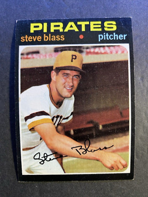 1971 Topps Baseball Steve Blass Pittsburgh Pirates Card #143 | eBay