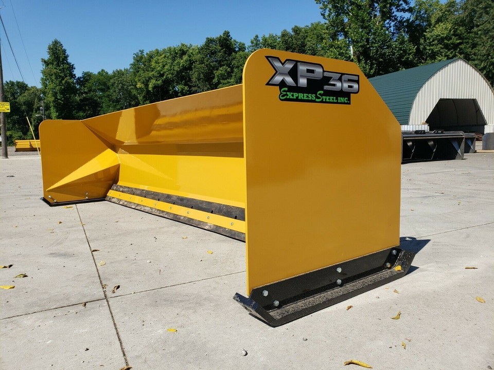 12' XP36 BACKHOE LOADER SNOW PUSHER BOXES -BUCKET MOUNT - RTR - FREE ...