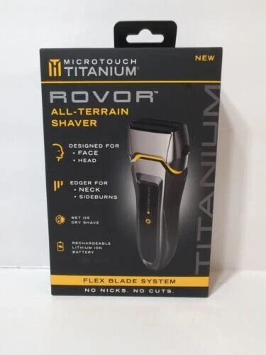 Micro touch Titanium Rovor All-Terrain Shaver for Men Brand New ...